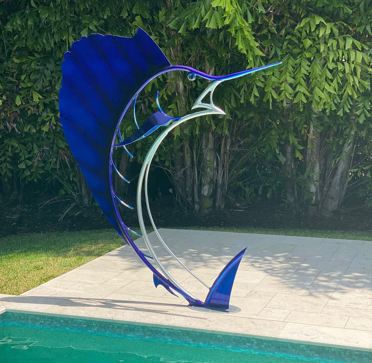 Calling on All Sailfish Lovers | Nautical Themed Outdoor Art Sarasota